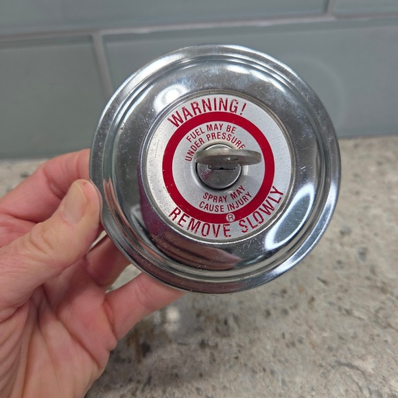 Car Audio, Video & GPS | Vintage Locking Gas Cap Warning Fuel Pressure ...
